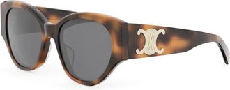 Celine Maxi Triomphe Sonnenbrille - - Accessories - unisex - Braun - 55 MM