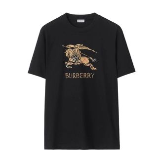 Burberry Homme, Tops, Noir, Taille: M T-Chemises