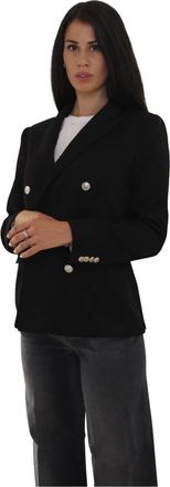 Ralph Lauren Femme, Vestes, Noir, Taille: 40 FR Blazer noir &agrave; double boutonnage - 6, BLK