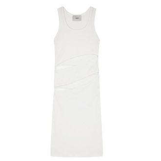 Coperni Spiral Tank Dress - - Dresses - Damen - Wei&szlig; - S