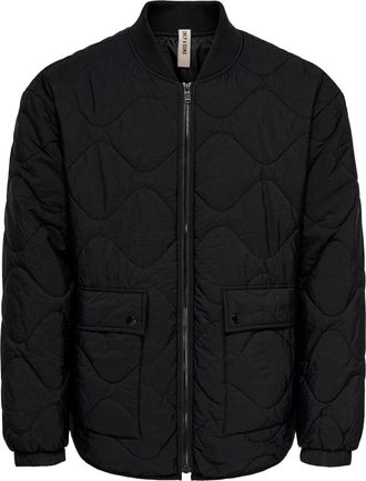Only & Sons &Uuml;bergangsjacke Wren Quilted Jacket OTW Black