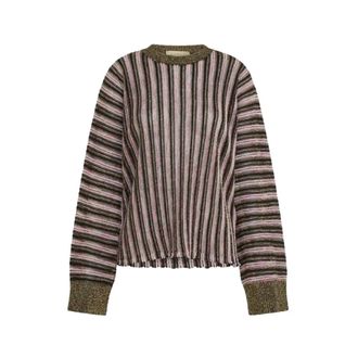 Momoni Round-Neck Strickwaren - - Knitwear - Damen - Mehrfarbig - S