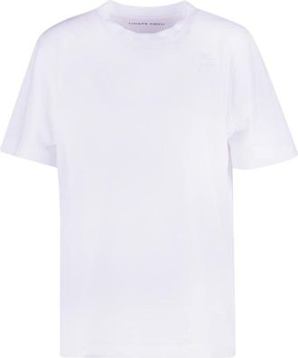 Liviana Conti Femme, Tops, Blanc, Taille: 40 FR T-shirt Medea