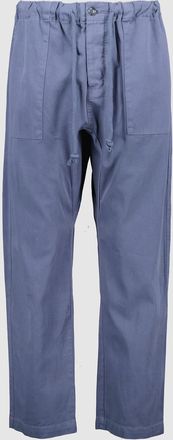 Xirena Pantalon Eliott Coton Bleu Lav&eacute;