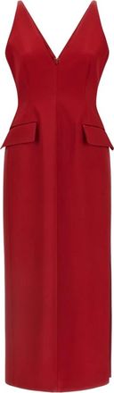 Sportmax Robe Extra - Femme - Robes - Rouge - Taille: 38 FR