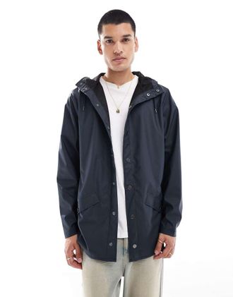 Rains 12010 - Veste imperm&eacute;able courte - Bleu marine