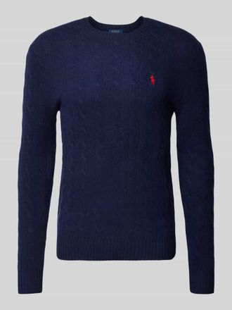 Polo Ralph Lauren Strickpullover mit Logo-Stitching