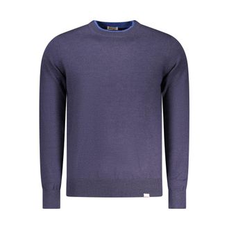 Rifle Blau Polyester Herrenpullover