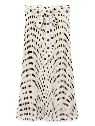 Zimmermann jupe longue Sunray - Tons neutres