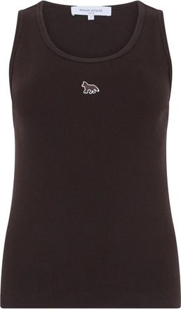 Maison Kitsun&eacute; Femme, Tops, Brun, Taille: 42 FR Hauts