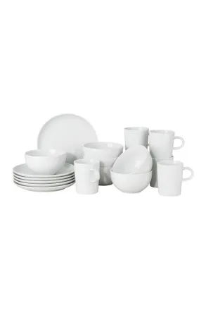 Thomas Fr&uuml;hst&uuml;cksservice Cucina - Bianca, Wei&szlig;, Keramik, 18-teilig, 34.3x24.7x34.2 cm, Essen & Trinken, Geschirr, Geschirr-Sets, Kaffeeservice