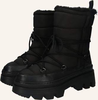 Blackstone Schn&uuml;rboots schwarz
