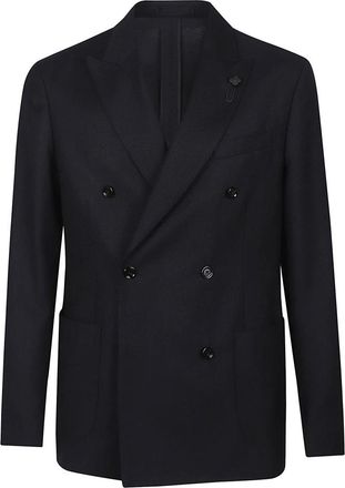 Lardini Homme, Vestes, Bleu, Taille: 2XL Roma Jacket