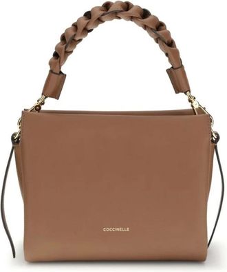 Coccinelle Femme, Sacs, Beige, Taille: ONE Size Sac &agrave; main Boh&egrave;me