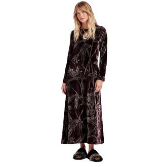 La DoubleJ Lang&auml;rmliges Swing-Kleid - - Dresses - Damen - Lila - L