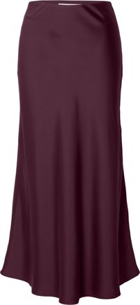 Selected Female Midirock Satin