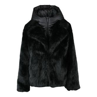 Bomboogie Ecopelliccia Jacke - - Jackets - Damen - Schwarzk - XL