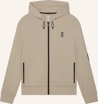 On Sweatjacke Focus Tech beige