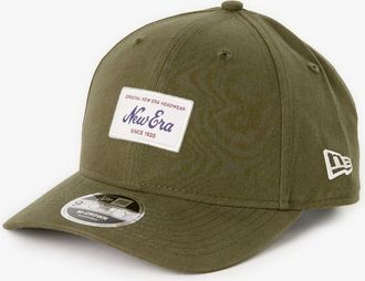 New Era Casquette visi&egrave;re incurv&eacute;e en coton