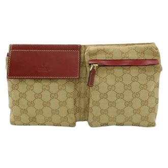 Gucci Sac banane Pre-owned - Femme - Pre-owned - Beige - Taille: ONE Size