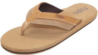 Flojos Tongs Ryan pour homme, peau, 44.5 EU