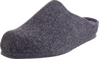 Fischer Markenschuh Fischer Hauspantoffel 405293 Herren Hausschuhe, EU 45 grau(anthrazit)