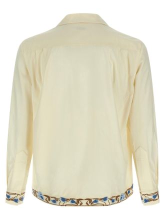 Bode Noveau Vine Shirt - Cream