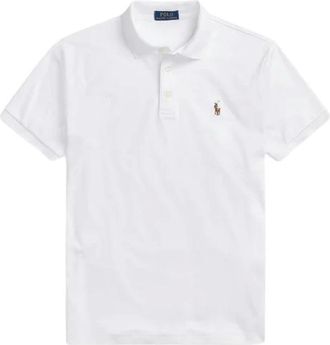 Polo Ralph Lauren Homme, Tops, Blanc, Taille: 2XL Short Sleeve Knit