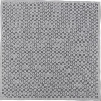 Gucci GG-pattern Knitted Scarf