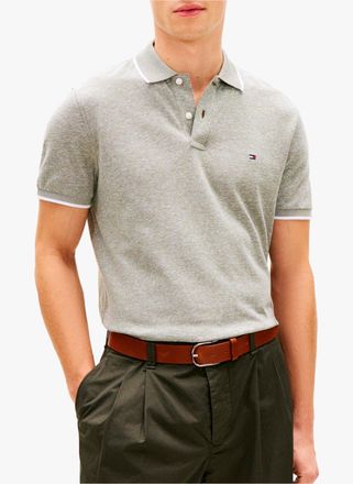Tommy Hilfiger Polo en coton et lin