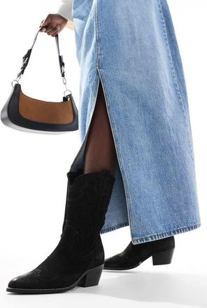 OFF THE HOOK Soho - Bottes santiags hauteur genou en cuir - Noir