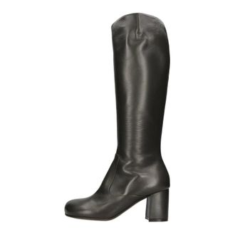 Dries Van Noten Lederschuhe - - Shoes - Damen - Gr&uuml;n - 37 EU