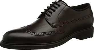 BOSS Hommes Firstclass Derb Derbies en Cuir Italien avec Doublure Outlast