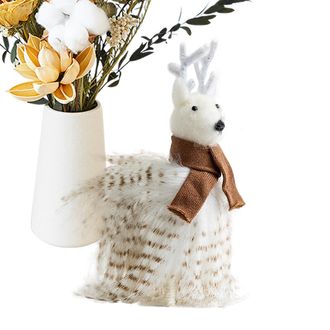 Generico Weihnachtsb&auml;ume mit Tieren: Niedliche Anh&auml;nger, Feste, Handwerksverzierungen f&uuml;r Urlaubstiere | saisonale Dekoration f&uuml;r Gartenb&uuml;ro