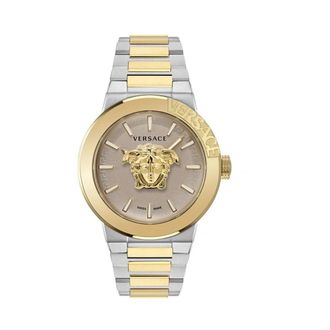 Versace Homme, Accessoires, Jaune, Taille: ONE Size Medusa Infinite Watch