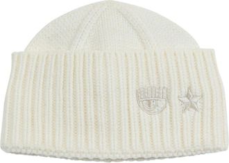 Chiara Ferragni Beanie - - Accessories - Damen - Wei&szlig; - ONE SIZE