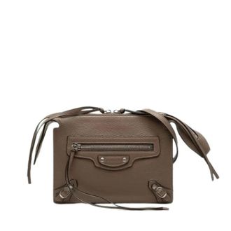 Balenciaga Pre-owned Clutch - Femme - Pre-owned - Brun - Taille: ONE Size