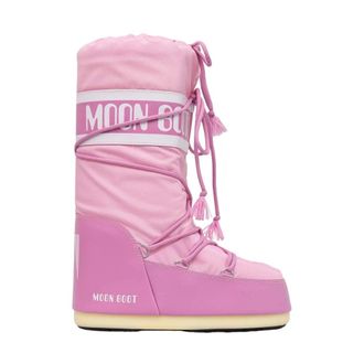 Moon Boot Botte Icon Nylon - Femme - Chaussures - Rose - Taille: 39 EU