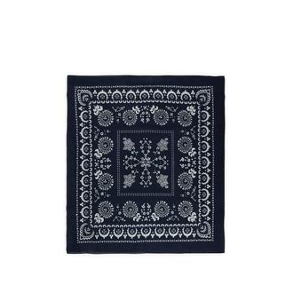 Saison 1865 Foulard imprim&eacute; en coton et laine