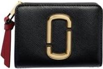 Marc Jacobs Portefeuille The Snapshot Mini Compact en cuir