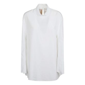 Marni Femme, Blouses et Chemises, Blanc, Taille: 38 FR Blouse