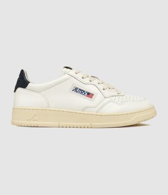 Autry Baskets Homme Medalist Low Leat White Space