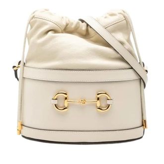 Gucci Pre-owned Horsebit 1955 Bucket Bag - - Pre-owned - Damen - Wei&szlig; - ONE SIZE