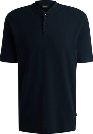 HUGO BOSS Hemdloses Poloshirt - - Tops - Herren - Blau - 2XL