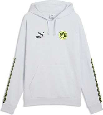 Puma Hoodie KING Borussia Dortmund Homme, Accessoires, Gris, XXL