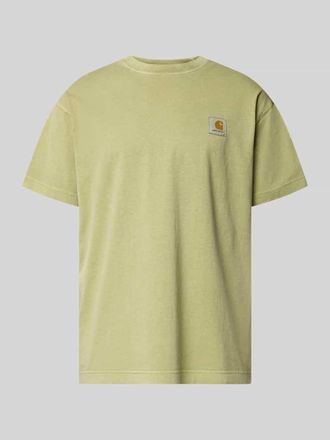 Carhartt Work in Progress T-Shirt mit Label-Detail Modell Nelson