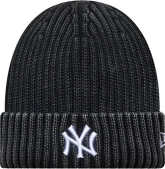 New Era Femme, Accessoires, Noir, Taille: ONE Size MLB Lavé Beanie Neyyan