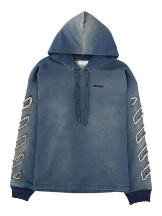 Off-white Sweatshirt - Blau