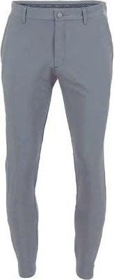 Generic Pantalon de travail stretch pour homme - Respirant - &Eacute;lastique - Pantalon chino &eacute;troit - &Eacute;l&eacute;gant - Avec fermeture &eacute;clair et poches - Pour le bureau, l