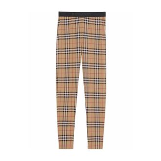 Burberry Beige Archiv Leggings - - Trousers - Damen - Braun - XS